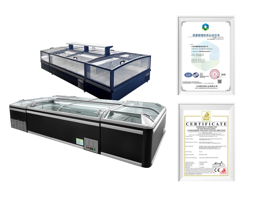 Combined Island Freezers Manufacturer and Supplier | Eddysen